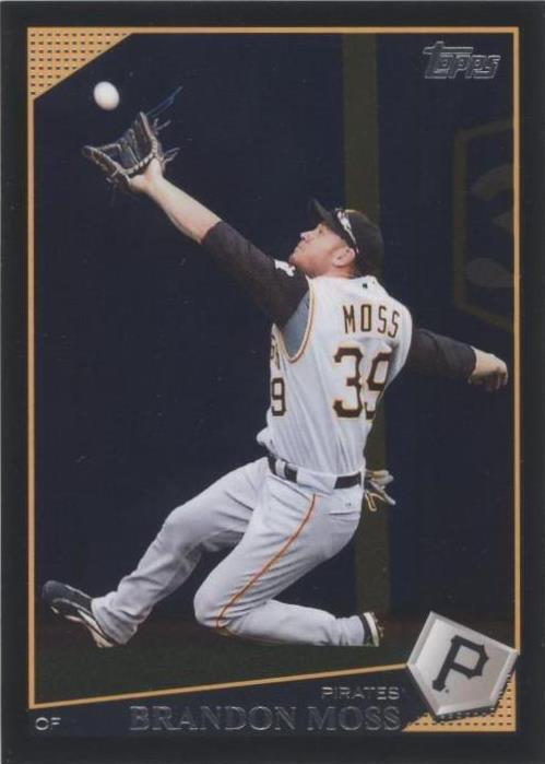 2009 Topps - Brandon Moss #104 Black for sale online | eBay