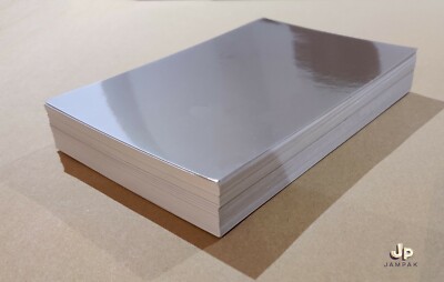 Silver Mirror card A5/A4/A3 280gsm Highest Quality,Arts&Craft. One ...