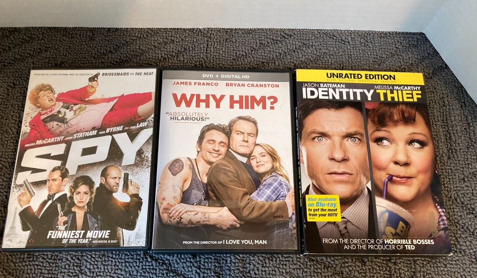 Comedy Movies DVDs, rated R and Unrated, Lot of 12, pre-owned, not ...