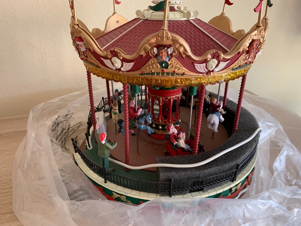 Lemax Santa Carousel Weihnachtsspieluhr Karussell | eBay.de