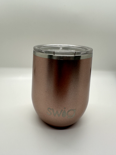 Swig Life Insulated Stainless Water Wine Cocktail Cup Pink Rose 12oz ...