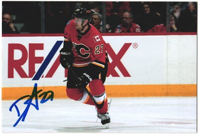 Derek Smith Autographed 4x6 Color Photo Calgary Flames #27 Red A | eBay