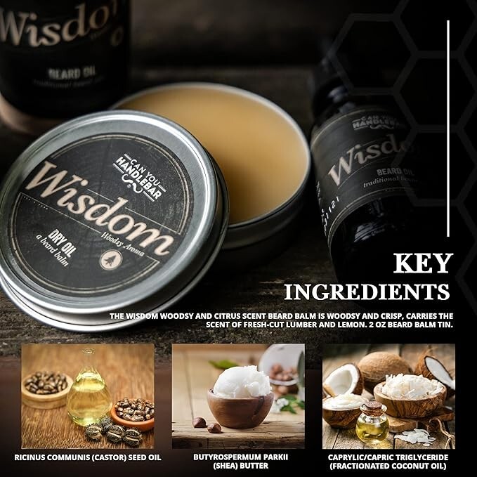 CanYouHandlebar Wisdom Beard Balm - (Pack of 2 - 2 oz)-Last Batch Ever ...