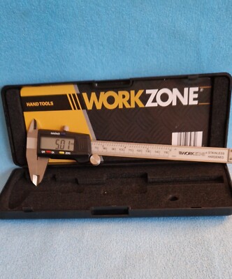 Work Zone Digital Caliper with case and instructions | eBay UK