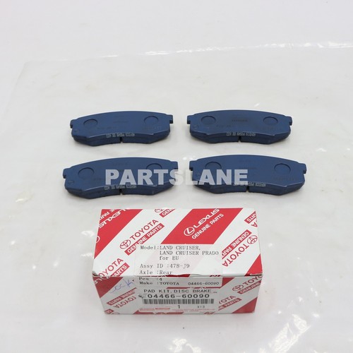 04466-60090 Toyota OEM Genuine PAD KIT, DISC BRAKE, REAR | eBay