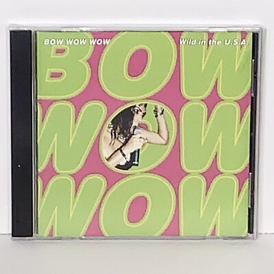 Factory Sealed (shrink wrapped) Wild in the USA by Bow Wow Wow CD ...
