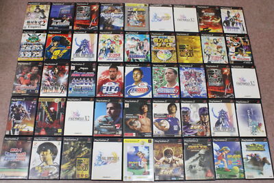 WHOLESALE LOT of 45 Japanese Sony PlayStation 2 PS2 Games Japan Import ...