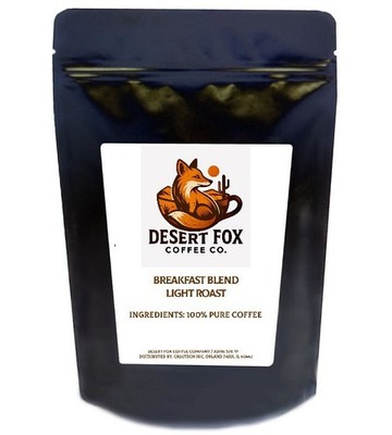 Breakfast Blend | 1LB | GROUND | Light Roast | Desert Fox Coffee Co | eBay