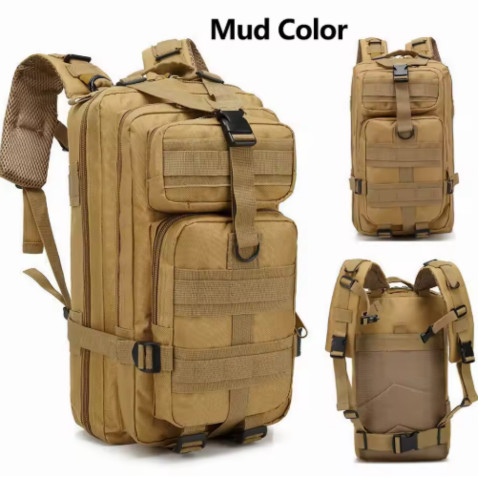 30L Military Tactical Backpack Large Army 3 Day Assault Pack Molle Bag ...