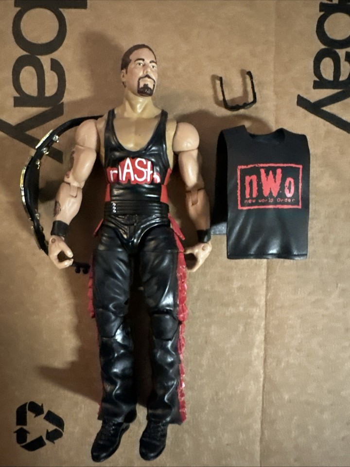 2016 WWE Mattel Elite Collection Ringside Exclusive "nWo Wolfpac" Kevin ...