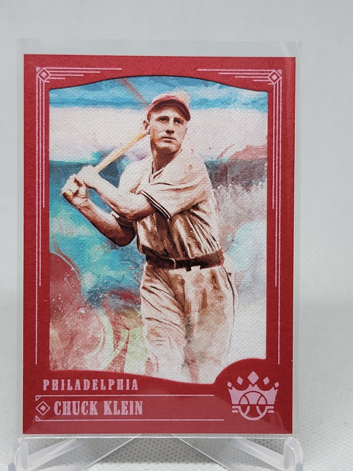 2018 Diamond Kings Red Frame #37 Chuck Klein E3D | eBay