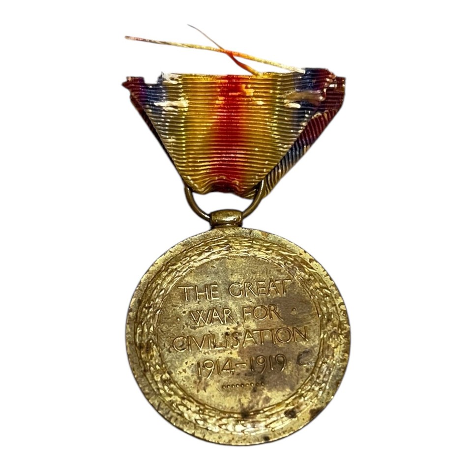 Vintage WWI The Great War for Civilization Military Victory Bronze ...