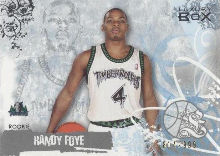 2006-07 Topps Luxury Box - Rookie Randy Foye #96 /999 (RC) for sale ...