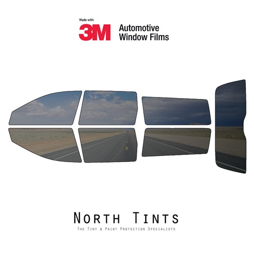 3M COLOR STABLE PreCut Window Tint Glass Film for Volvo V70 2001-2007 ...