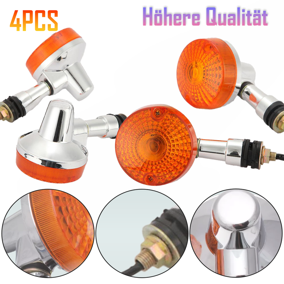 Blinker Motorrad, Blinker hinten + vorne 4 St., Passend zu Suzuki-GN125 ...