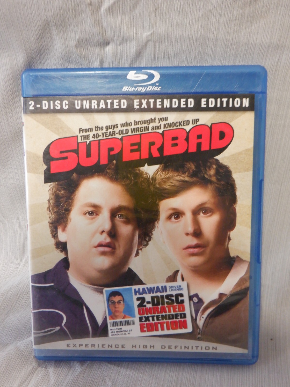 Bluray - Superbad Unrated Extended - Great Condition | eBay