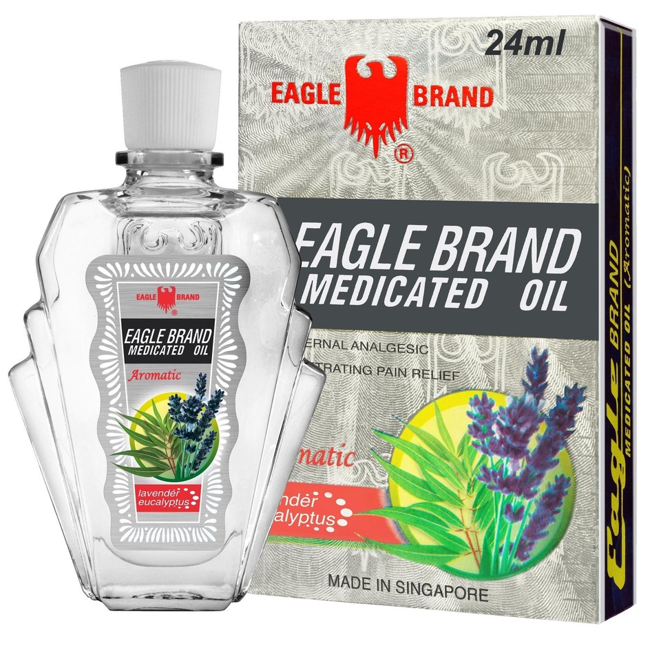 Eagle Brand Medicated Oil 12 PacksX24 mL - Pick Any (ORIGINAL/AROMATIC ...