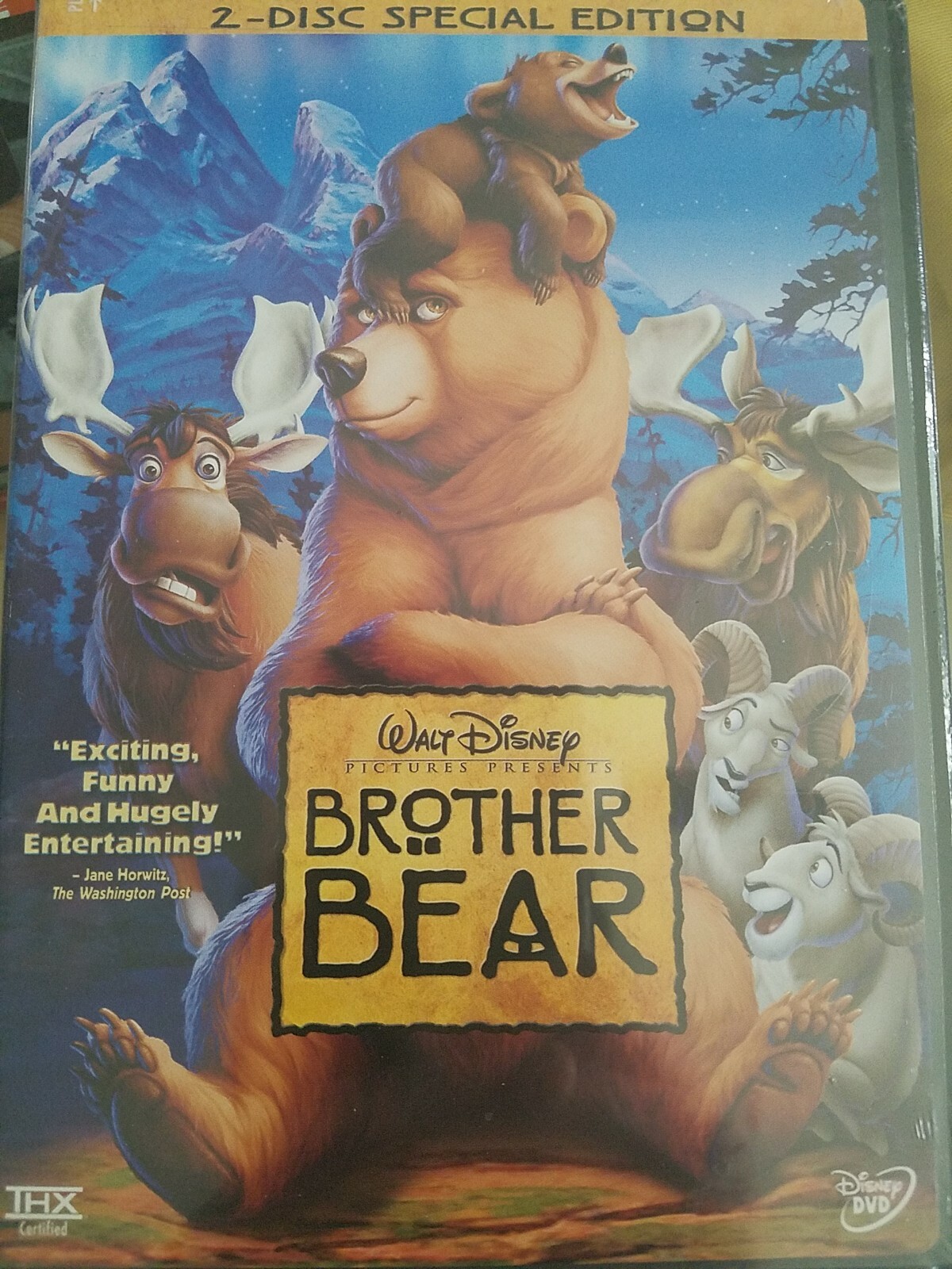 Brother Bear (DVD, 2004, 2-Disc Set, Special Edition) Disney Dvd Brand ...