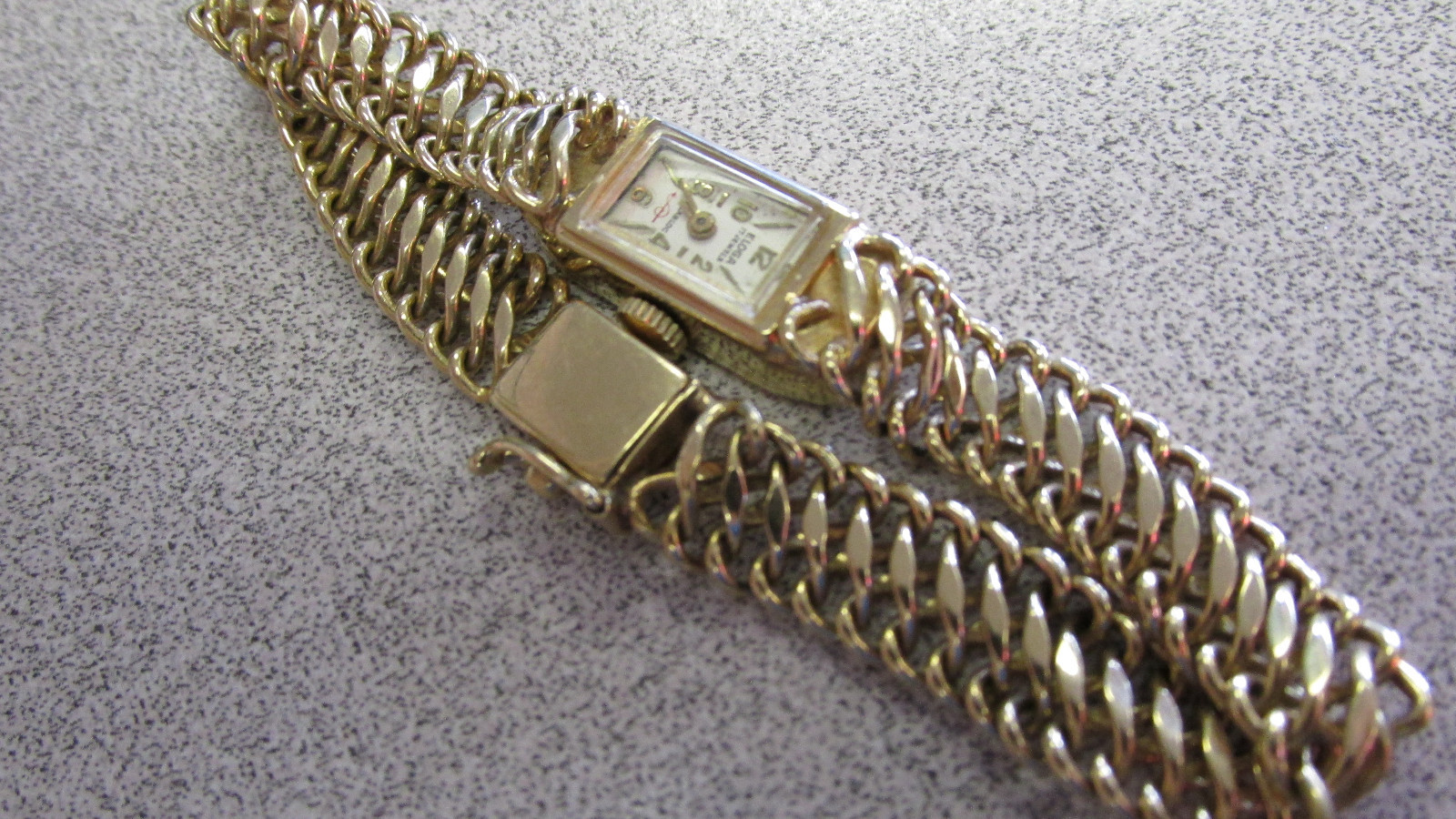 Estate Eloga Bracelet watch 14k Gold Circa 1950s Make Offer | eBay
