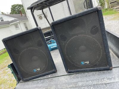 Yorkville Y115 PERFORMANCE SERIES 15 Inch Monsters. PAIR | eBay