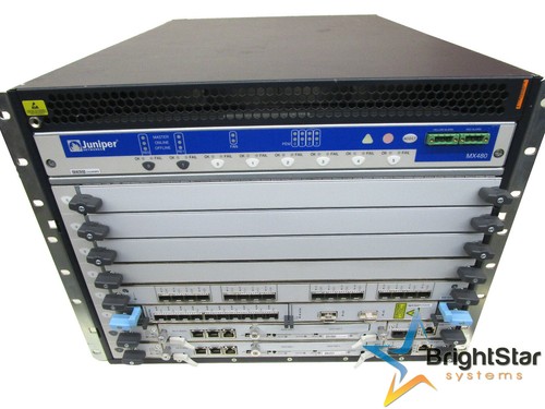Juniper CHAS-BP-MX480 2x SCBE2-MX960 | 2x RE-S-1800X4-16G | 1x MPC-3D ...