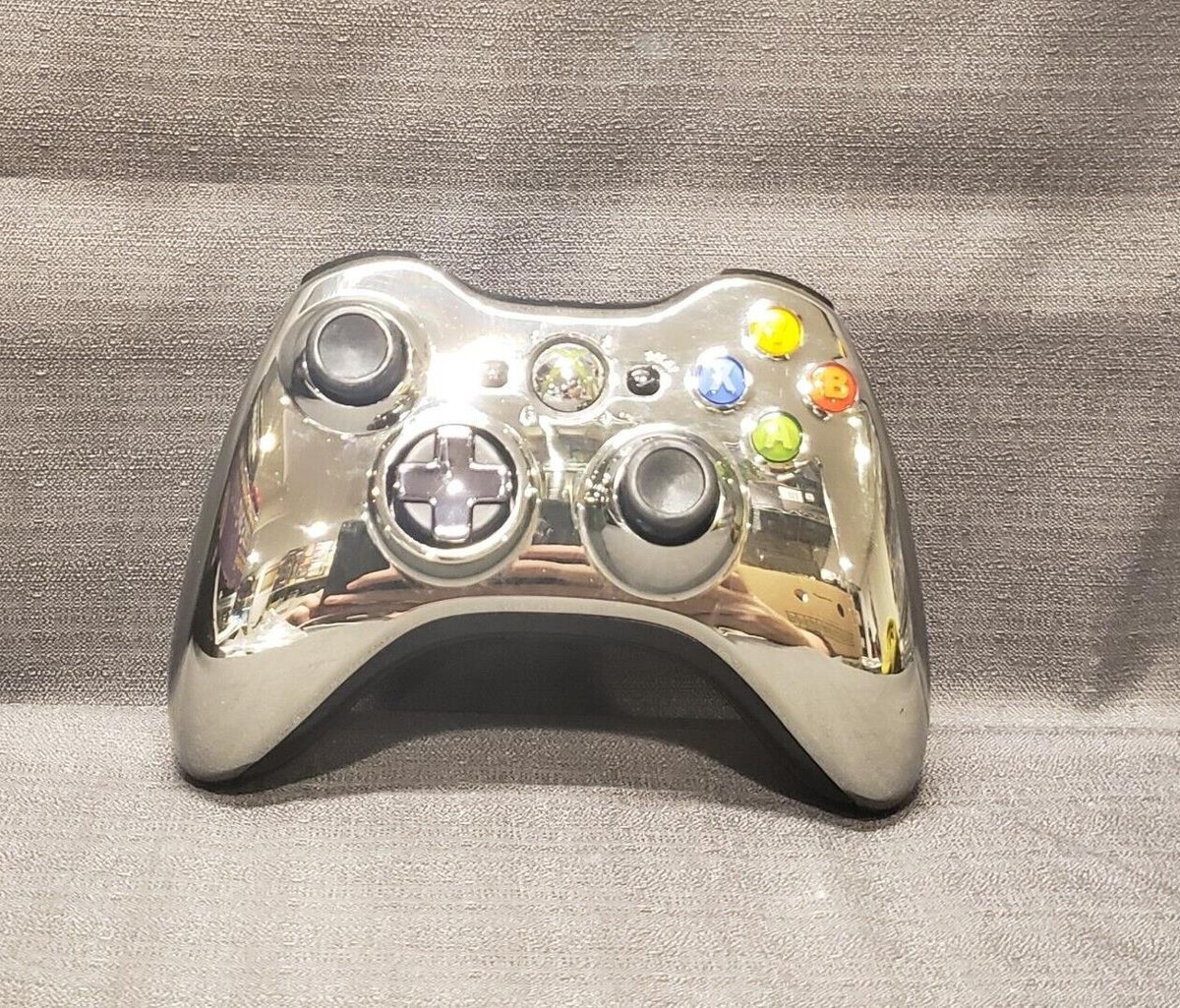 Silver Xbox 360 Controller