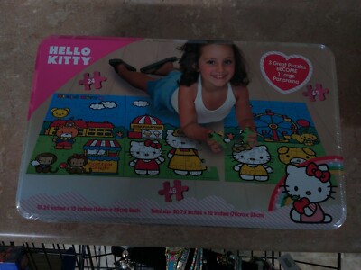 Hello Kitty Panorama Tin Puzzle 3-Pack | eBay