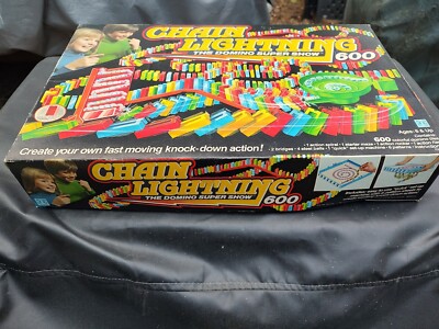 Vintage Hasbro Chain Lightning 600 The Domino Super Show Original Box ...