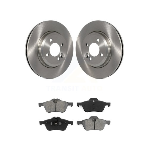 Front Disc Brake Rotors And Semi-Metallic Pads Kit For Mini Cooper K8S ...
