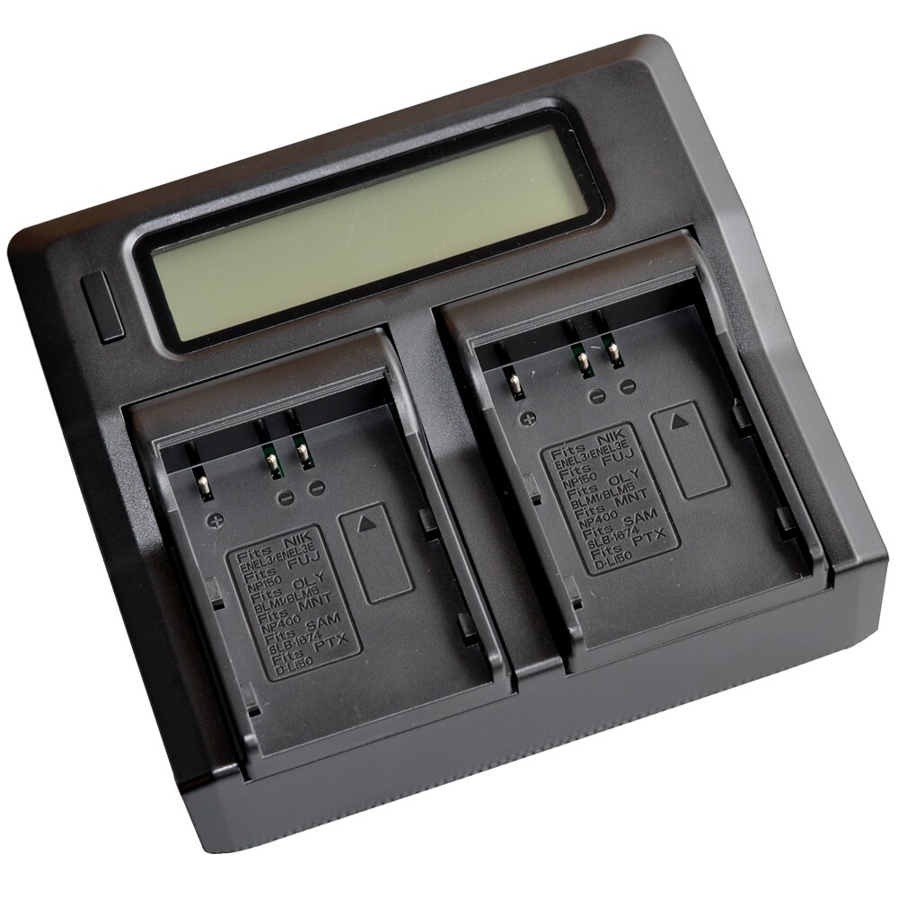 Quick LCD Battery Charger for Nikon D50 D70 D70s D80 D90 D100 D200 ...