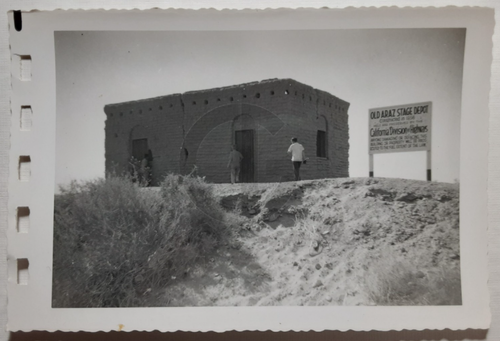 Old Araz Stage Depot, Yuma Arizona: 1950's Snapshot Photo | eBay