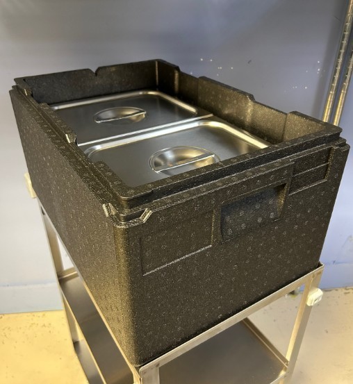 Cambro GoBox EPP180SW Insulated Top Loader Food Carrier Black | eBay