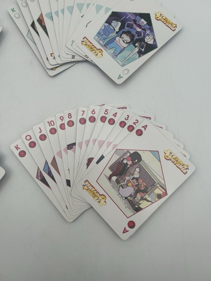 Steven Universe Playing Cards Brand Cartoon Network CN 53 Card Deck ...
