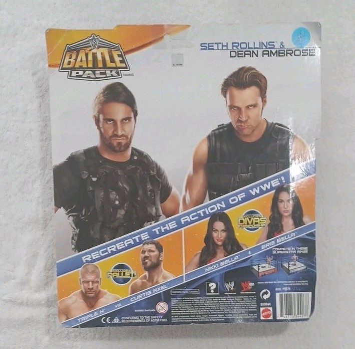 WWE Battle Pack - Seth Rollins & Dean Ambrose - Includes US ...