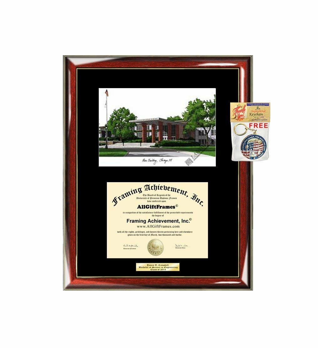 Xavier University Diploma Presidential Silver Engraved Diploma Frame