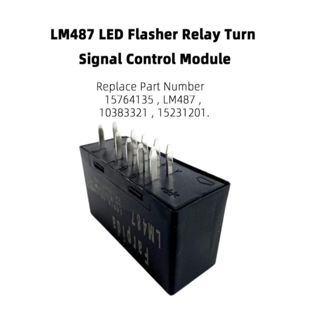 Metal Flasher Relay 10 Pins 15764135 15231201 For Cadillac Escalade ...