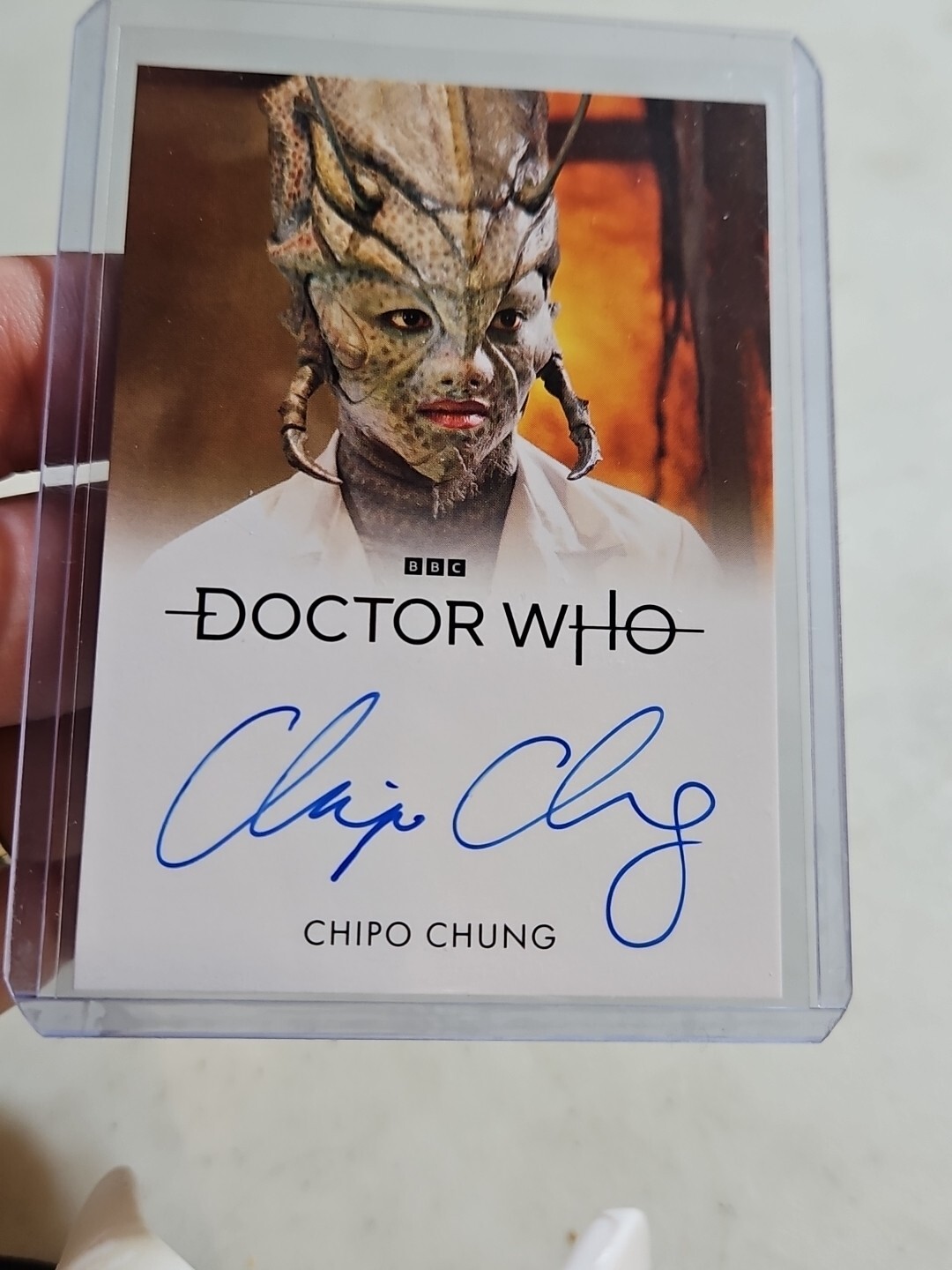 2018 Doctor Who Series 1-4 Autograph card Chipo Chung as Chantho auto ...