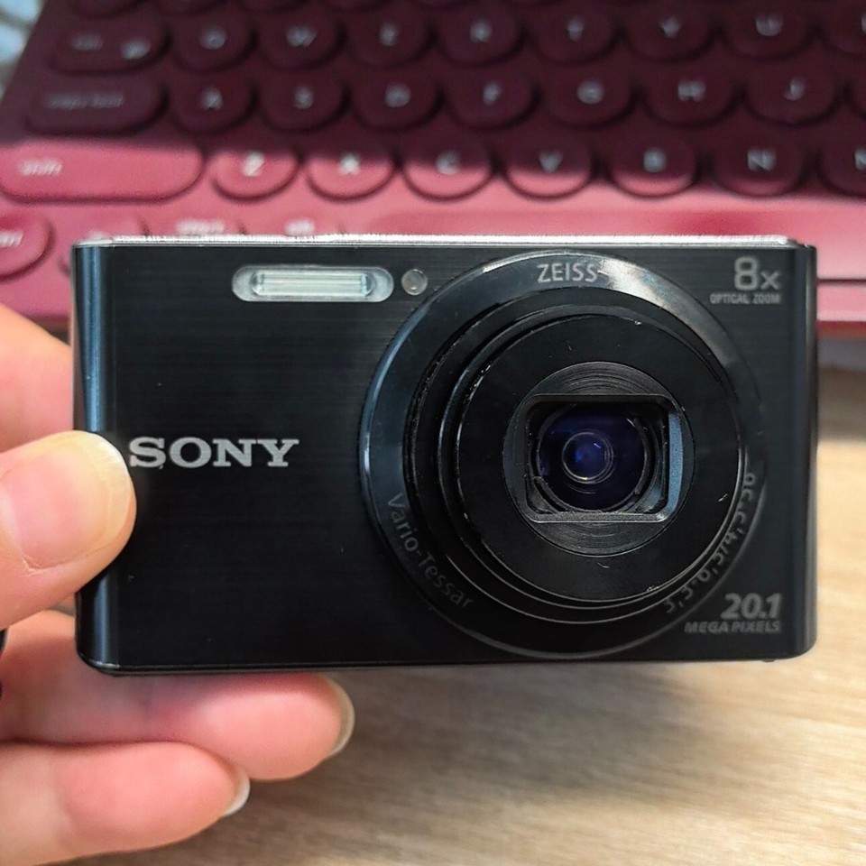 SONY DSC-W830 20MP 8x Zoom Digital Camera - Black | eBay
