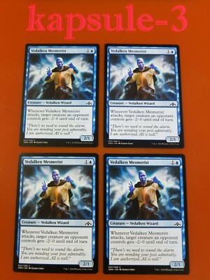 4x Vedalken Mesmerist (LP-NM) | Guilds of Ravnica | MTG Magic Cards | eBay