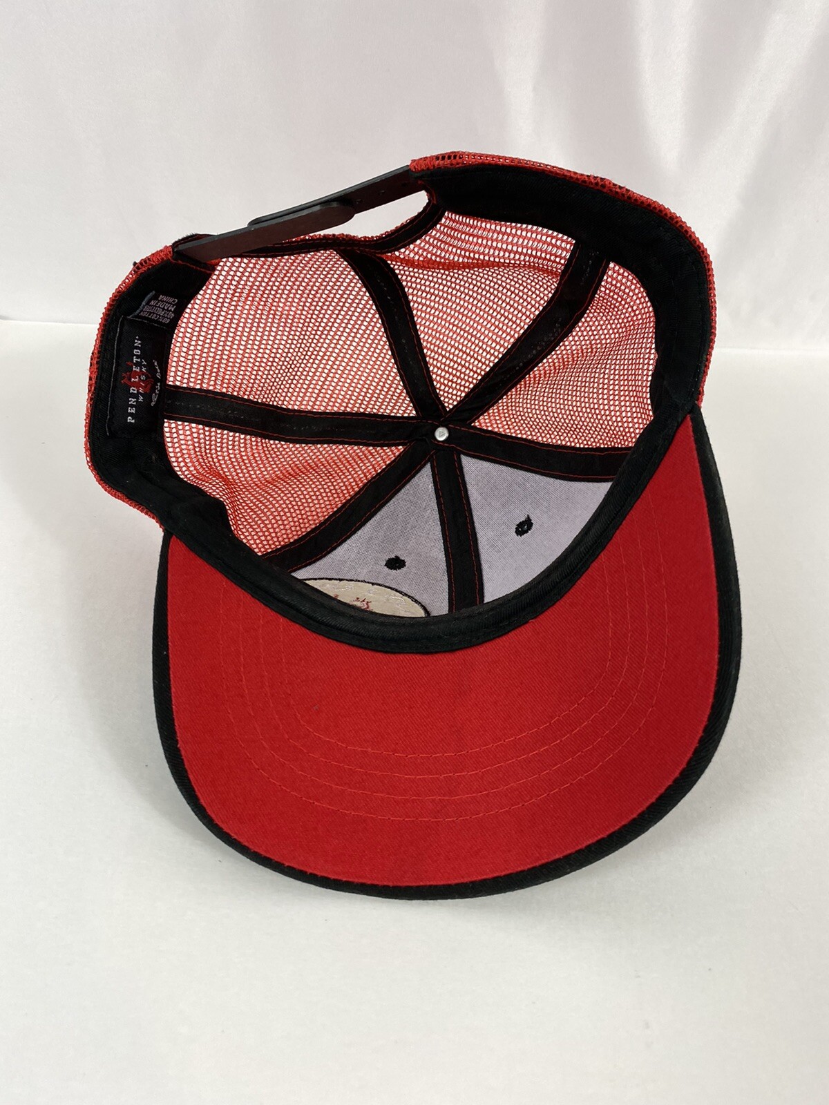 Pendleton Whiskey Baseball Hat Cap Mesh Snapback One … - Gem