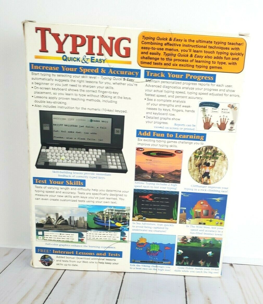 Learn Typing Quick and Easy - Brand NEW Sealed! Version 12 | eBay