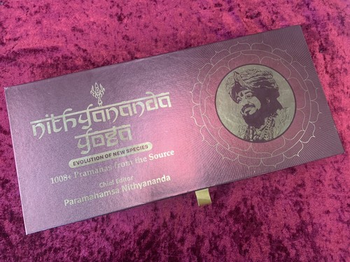 Nithyananda Yoga 1008+ Pramanas Large Impressive Book Boxed | eBay ...