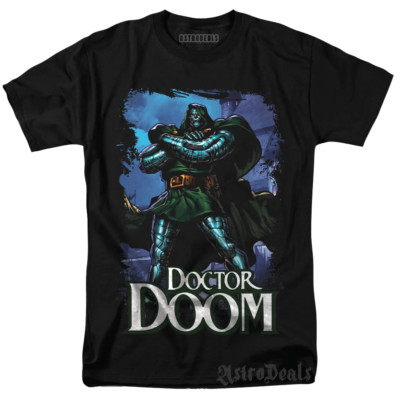 Doctor Doom Marvel Avengers Doomsday Dr Doom Robert Downey Jr. T-Shirt ...