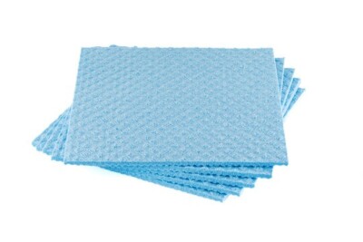 CADIE Dishcloth Cellulose Sponge Cloths – Bulk Pack of 100 Eco-Friendly ...