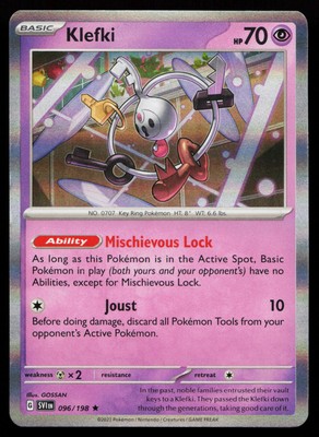 Klefki 096/198 Rare SV01: Scarlet & Violet Base Set Pokémon Card | eBay