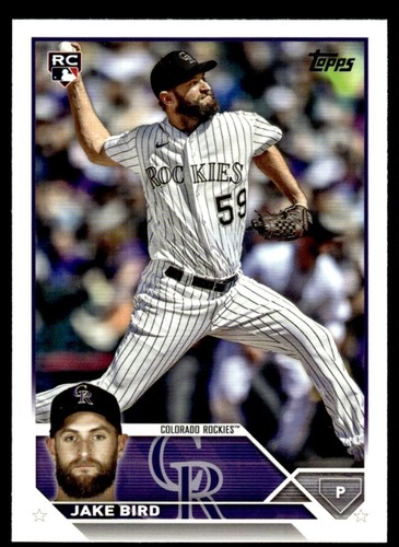 2023 Topps Update Jake Bird RC Colorado Rockies #US162 19111 | eBay