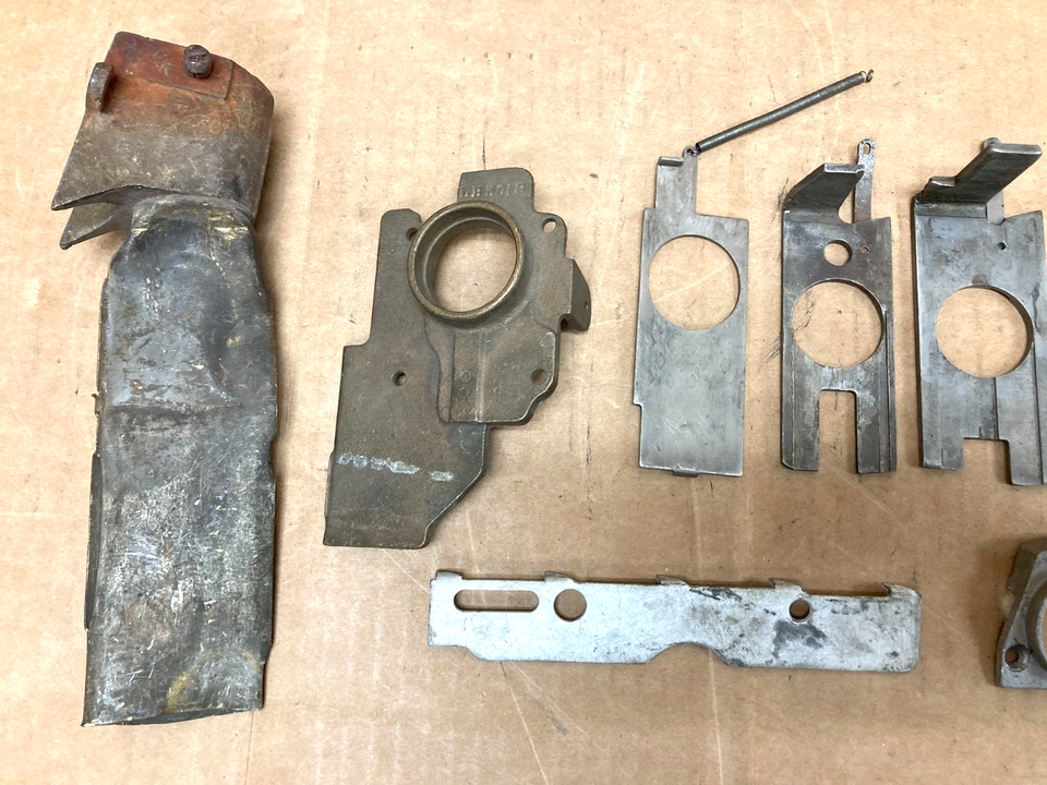 Antique Slot Machine Parts - LOT of Mills 50 CENT Slides and More | eBay