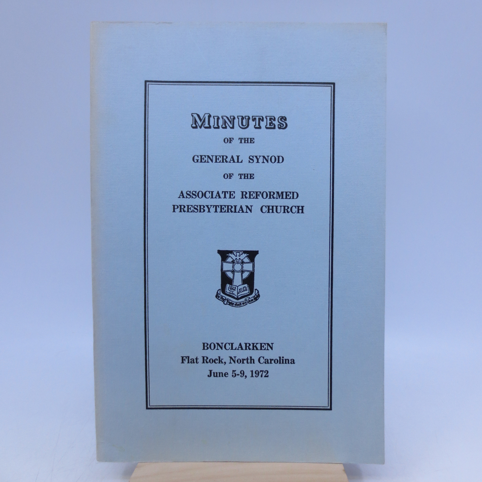 Minutes of the General Synod of the Associate Reformed Presbyterian ...