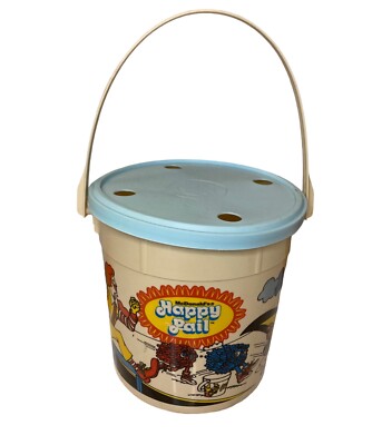 VINTAGE 1987 MCDONALDS CHARACTERS HAPPY MEAL BEACH TOY BUCKET PAIL ...