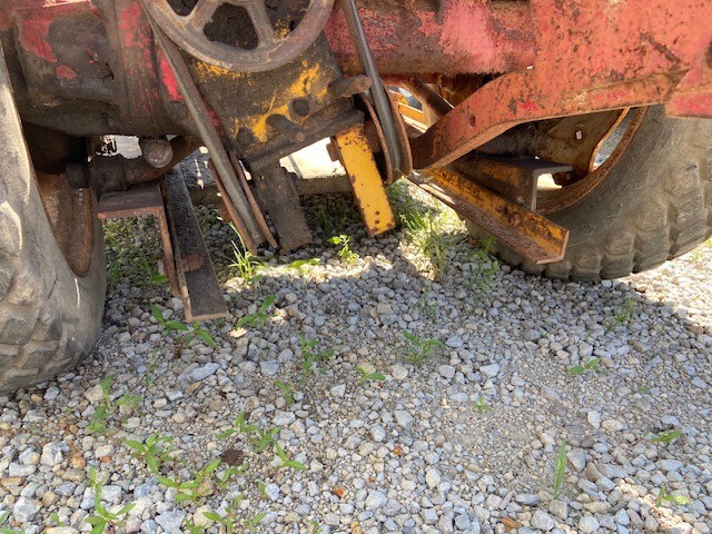 Farmall Cub IH tractor ORIGINAL Danco Belly mower shown ONLY RARE HARD ...